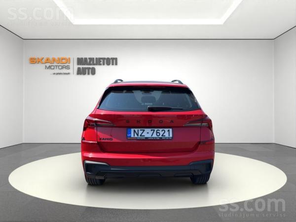 Red Skoda KAMIQ 2024 in Riga, with an engine capacity of 1.50 L and mileage of 29 thousand km for 25990 €, photo 5 on AUTOMOTO.COM.LV