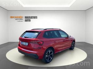 Red Skoda KAMIQ 2024 in Riga, with an engine capacity of 1.50 L and mileage of 29 thousand km for 25990 €, photo 7 on AUTOMOTO.COM.LV