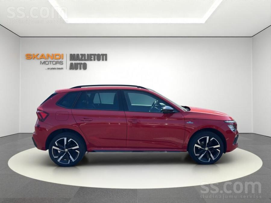 Red Skoda KAMIQ 2024 in Riga, with an engine capacity of 1.50 L and mileage of 29 thousand km for 25990 €, photo 8 on AUTOMOTO.COM.LV
