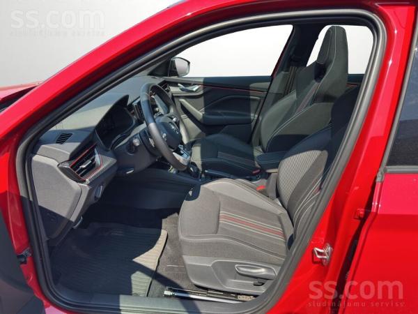 Red Skoda KAMIQ 2024 in Riga, with an engine capacity of 1.50 L and mileage of 29 thousand km for 25990 €, photo 9 on AUTOMOTO.COM.LV