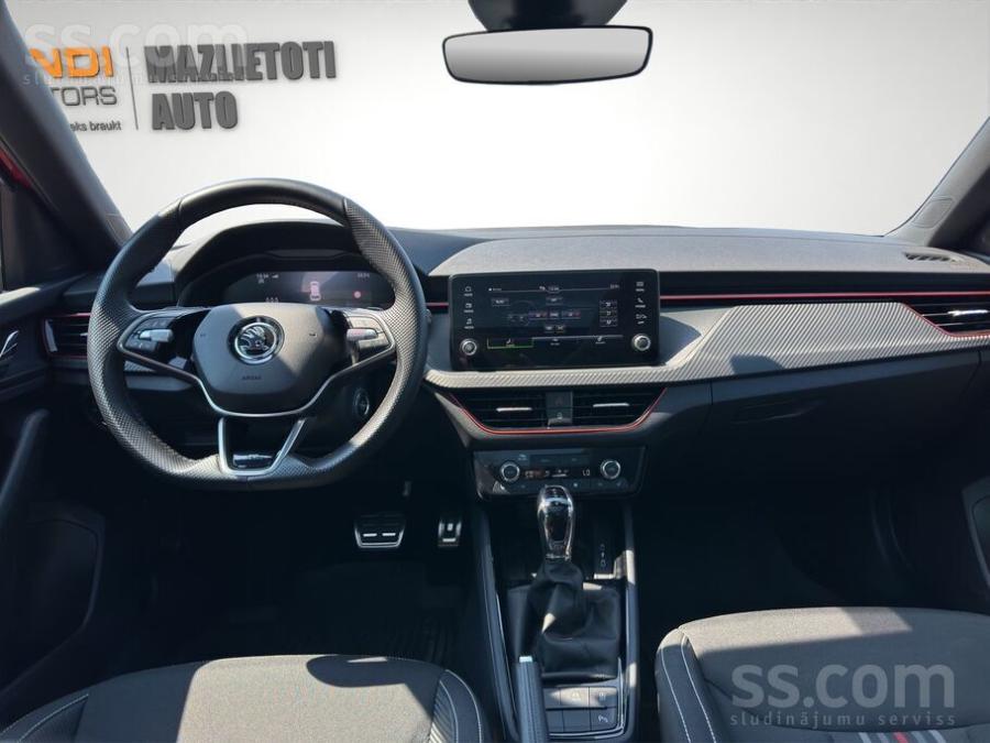 Red Skoda KAMIQ 2024 in Riga, with an engine capacity of 1.50 L and mileage of 29 thousand km for 25990 €, photo 15 on AUTOMOTO.COM.LV