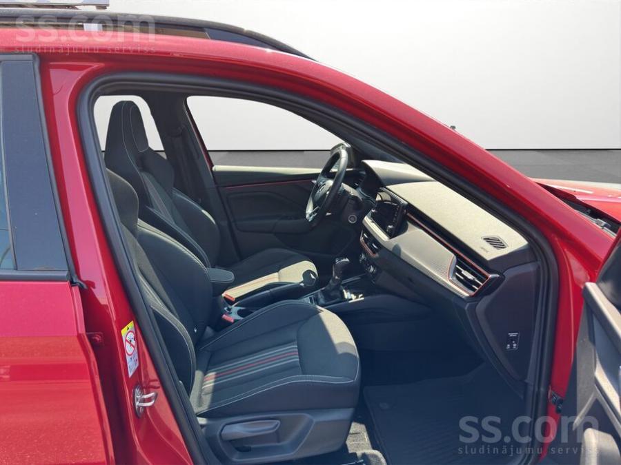 Red Skoda KAMIQ 2024 in Riga, with an engine capacity of 1.50 L and mileage of 29 thousand km for 25990 €, photo 17 on AUTOMOTO.COM.LV