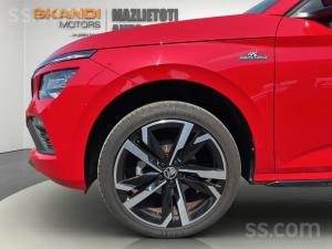 Red Skoda KAMIQ 2024 in Riga, with an engine capacity of 1.50 L and mileage of 29 thousand km for 25990 €, photo 19 on AUTOMOTO.COM.LV