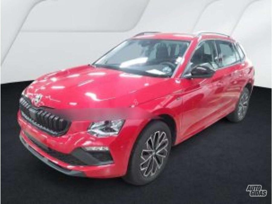 Sarkans Skoda KAMIQ 2025 Kauņa, ar dzinēja tilpumu 1.50 L un nobraukumu 26 tūkst. km par 29962 €, foto 2 vietnē AUTOMOTO.COM.LV