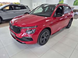 Sarkans Skoda KAMIQ 2026 Šauļi, ar dzinēja tilpumu 1.00 L un nobraukumu 0 tūkst. km par 27590 €, foto  vietnē AUTOMOTO.COM.LV