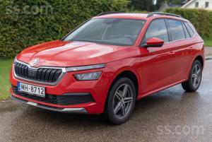 Red Skoda KAMIQ 2019 in Riga, with an engine capacity of 1.00 L and mileage of 60 thousand km for 14900 €, photo 3 on AUTOMOTO.COM.LV