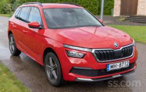 Red Skoda KAMIQ 2019 in Riga, with an engine capacity of 1.00 L and mileage of 60 thousand km for 14900 €, photo 6 on AUTOMOTO.COM.LV