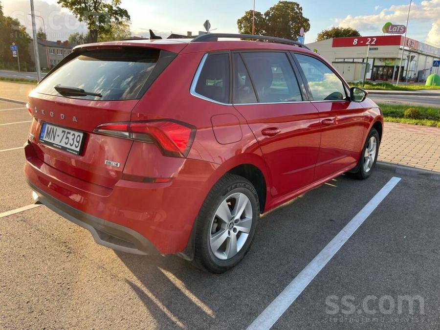 Sarkans Skoda KAMIQ 2020 Aizkraukle, ar dzinēja tilpumu 1.00 L un nobraukumu 57 tūkst. km par 12000 €, foto 2 vietnē AUTOMOTO.COM.LV