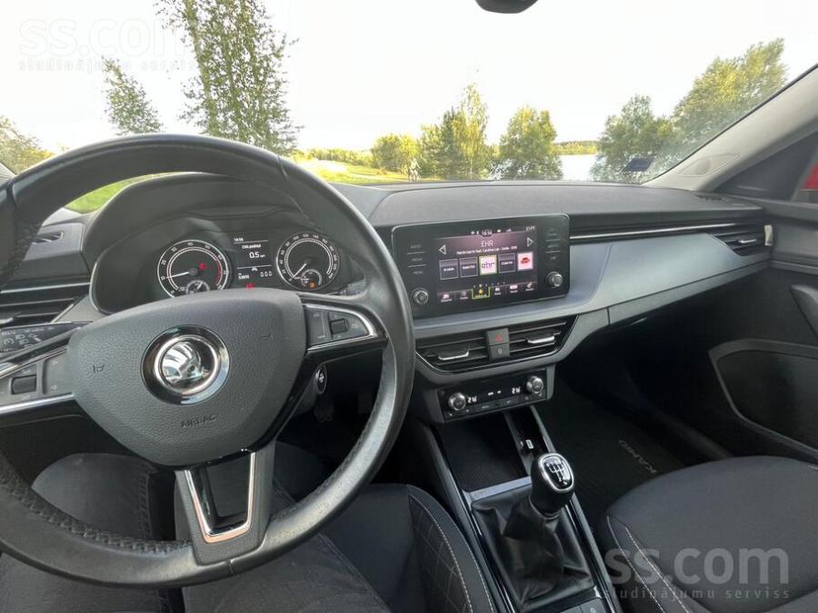 Sarkans Skoda KAMIQ 2020 Aizkraukle, ar dzinēja tilpumu 1.00 L un nobraukumu 57 tūkst. km par 12000 €, foto 4 vietnē AUTOMOTO.COM.LV