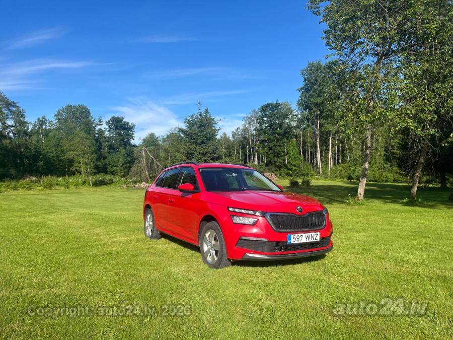 Sarkans Skoda KAMIQ 2020 Tartu, ar dzinēja tilpumu 1.00 L un nobraukumu 157 tūkst. km par 9900 €, foto 1 vietnē AUTOMOTO.COM.LV