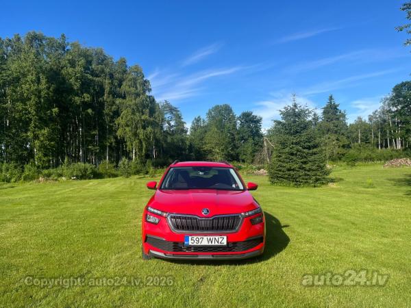 Skoda KAMIQ 2020 in Tartu on AUTOMOTO.COM.LV Red Skoda KAMIQ 2020 in Tartu, with an engine capacity of 1.00 L and mileage of 157 thousand km for 9900 €, photo 3 on AUTOMOTO.COM.LV