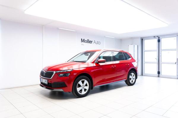 Skoda KAMIQ 2021 in Johvi on AUTOMOTO.COM.LV Red Skoda KAMIQ 2021 in Johvi, with an engine capacity of 1.00 L and mileage of 73 thousand km for 13000 €, photo 1 on AUTOMOTO.COM.LV
