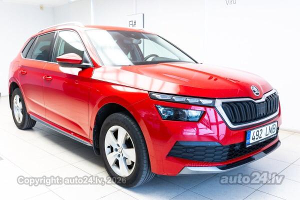 Skoda KAMIQ 2021 in Johvi on AUTOMOTO.COM.LV Red Skoda KAMIQ 2021 in Johvi, with an engine capacity of 1.00 L and mileage of 73 thousand km for 13000 €, photo 4 on AUTOMOTO.COM.LV