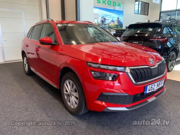 Sarkans Skoda KAMIQ 2023 Rakvere, ar dzinēja tilpumu 1.00 L un nobraukumu 39 tūkst. km par 17500 €, foto 2 vietnē AUTOMOTO.COM.LV