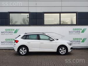 White Skoda KAMIQ 2020 in Ogre, with an engine capacity of 1.00 L and mileage of 74 thousand km for 15900 €, photo 5 on AUTOMOTO.COM.LV