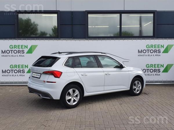 White Skoda KAMIQ 2020 in Riga, with an engine capacity of 1.00 L and mileage of 86 thousand km for 15500 €, photo 6 on AUTOMOTO.COM.LV