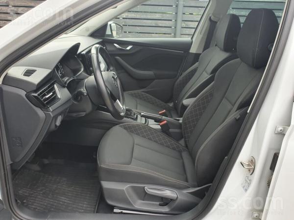 White Skoda KAMIQ 2020 in Riga, with an engine capacity of 1.00 L and mileage of 86 thousand km for 15500 €, photo 8 on AUTOMOTO.COM.LV