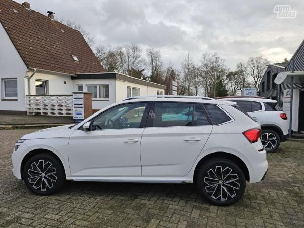 Balts Skoda KAMIQ 2021 Kauņa, ar dzinēja tilpumu 1.50 L un nobraukumu 49 tūkst. km par 26417 €, foto 2 vietnē AUTOMOTO.COM.LV
