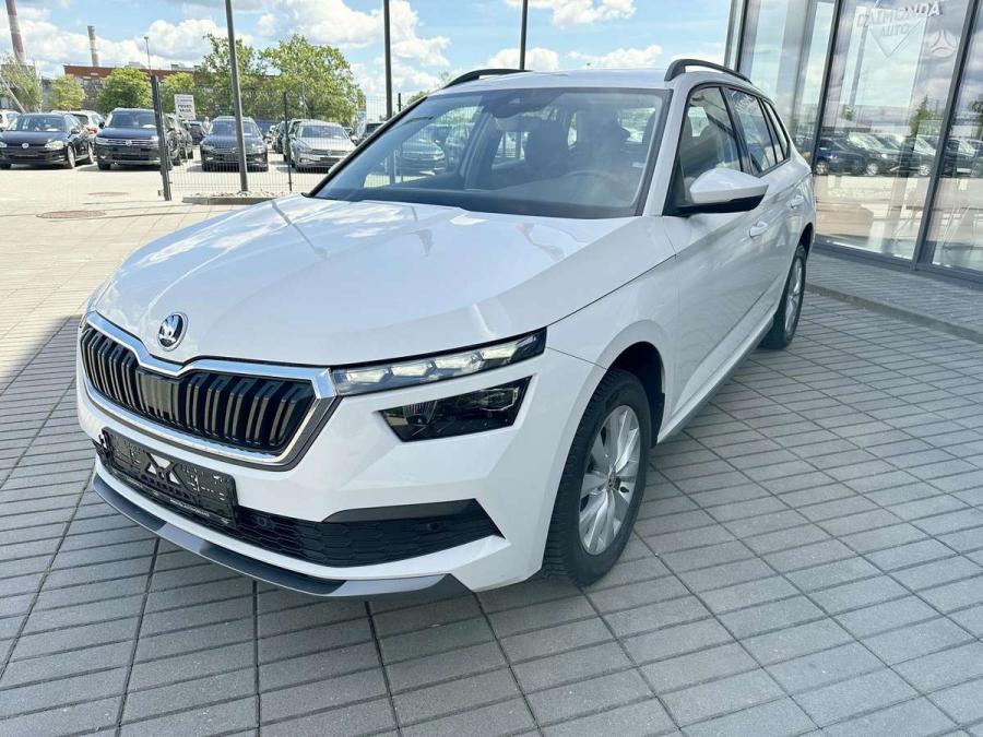 Balts Skoda KAMIQ 2021 Kauņa, ar dzinēja tilpumu 1.00 L un nobraukumu 190 tūkst. km par 13200 €, foto 1 vietnē AUTOMOTO.COM.LV