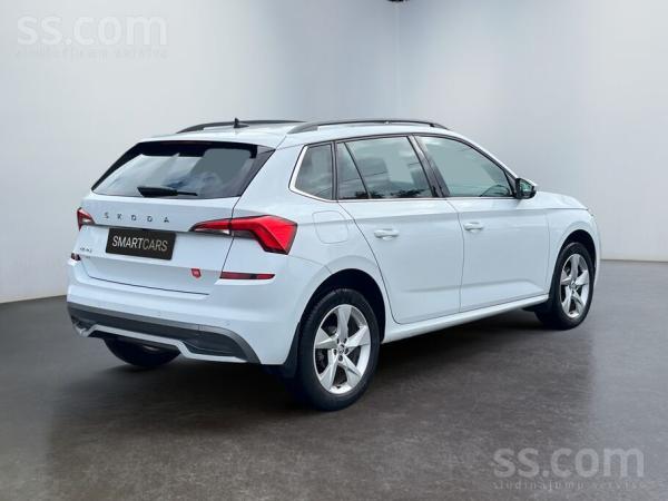 Skoda KAMIQ 2021 Rīga vietnē Balts Skoda KAMIQ 2021 Rīga, ar dzinēja tilpumu 1.00 L un nobraukumu 103 tūkst. km par 13720 €, foto 6 vietnē AUTOMOTO.COM.LV