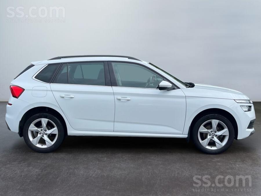 White Skoda KAMIQ 2021 in Riga, with an engine capacity of 1.00 L and mileage of 103 thousand km for 13720 €, photo 7 on AUTOMOTO.COM.LV