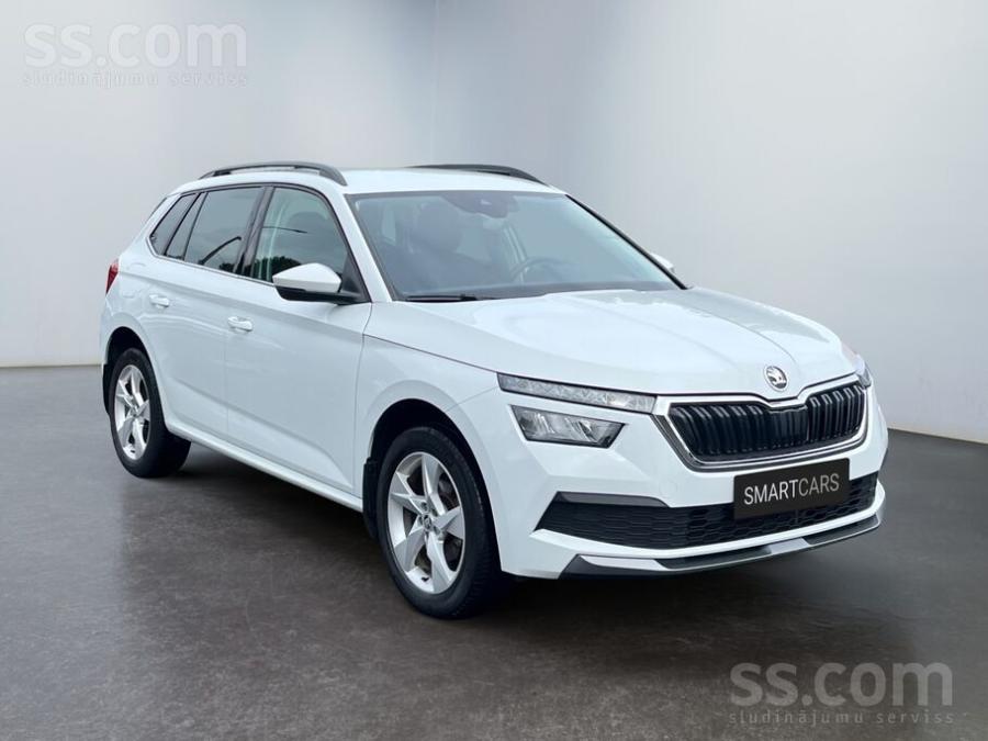 White Skoda KAMIQ 2021 in Riga, with an engine capacity of 1.00 L and mileage of 103 thousand km for 13720 €, photo 8 on AUTOMOTO.COM.LV