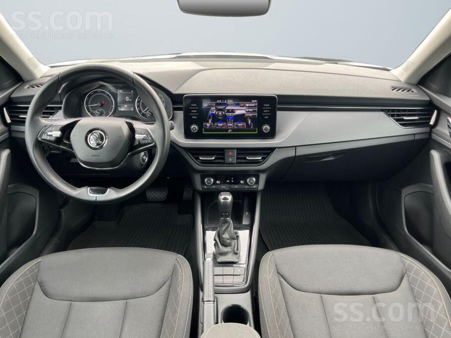 White Skoda KAMIQ 2021 in Riga, with an engine capacity of 1.00 L and mileage of 103 thousand km for 13720 €, photo 12 on AUTOMOTO.COM.LV