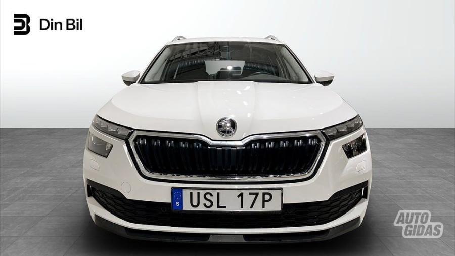 White Skoda KAMIQ 2022 in Kaunas, with an engine capacity of 0.00 L and mileage of 27 thousand km for 23730 €, photo 4 on AUTOMOTO.COM.LV