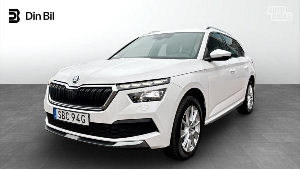 White Skoda KAMIQ 2023 in Kaunas, with an engine capacity of 0.00 L and mileage of 34 thousand km for 26124 €, photo 1 on AUTOMOTO.COM.LV