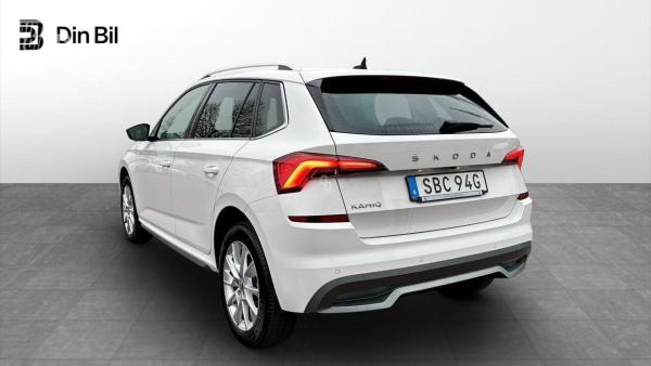 White Skoda KAMIQ 2023 in Kaunas, with an engine capacity of 0.00 L and mileage of 34 thousand km for 26124 €, photo 3 on AUTOMOTO.COM.LV
