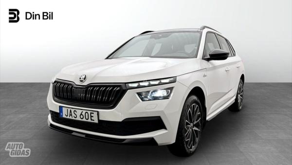 White Skoda KAMIQ 2023 in Kaunas, with an engine capacity of 0.00 L and mileage of 22 thousand km for 27009 €, photo 1 on AUTOMOTO.COM.LV