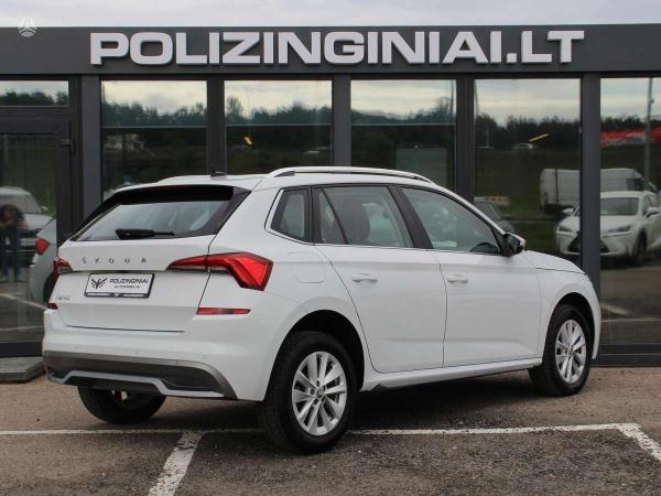 White Skoda KAMIQ 2023 in Vilnius, with an engine capacity of 1.00 L and mileage of 54 thousand km for 18650 €, photo 3 on AUTOMOTO.COM.LV