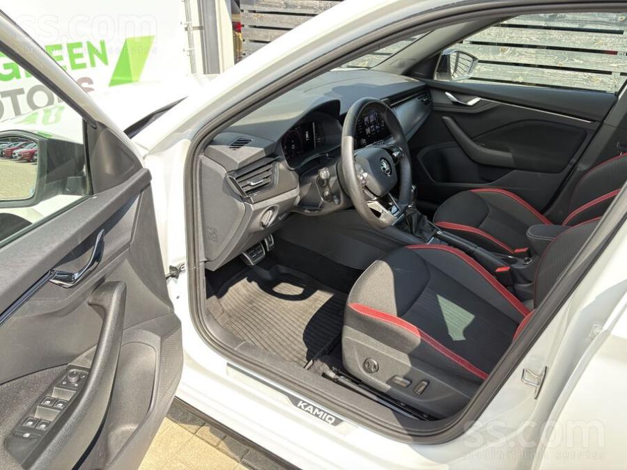 Balts Skoda KAMIQ 2023 Rīga, ar dzinēja tilpumu 1.50 L un nobraukumu 76 tūkst. km par 22500 €, foto 12 vietnē AUTOMOTO.COM.LV