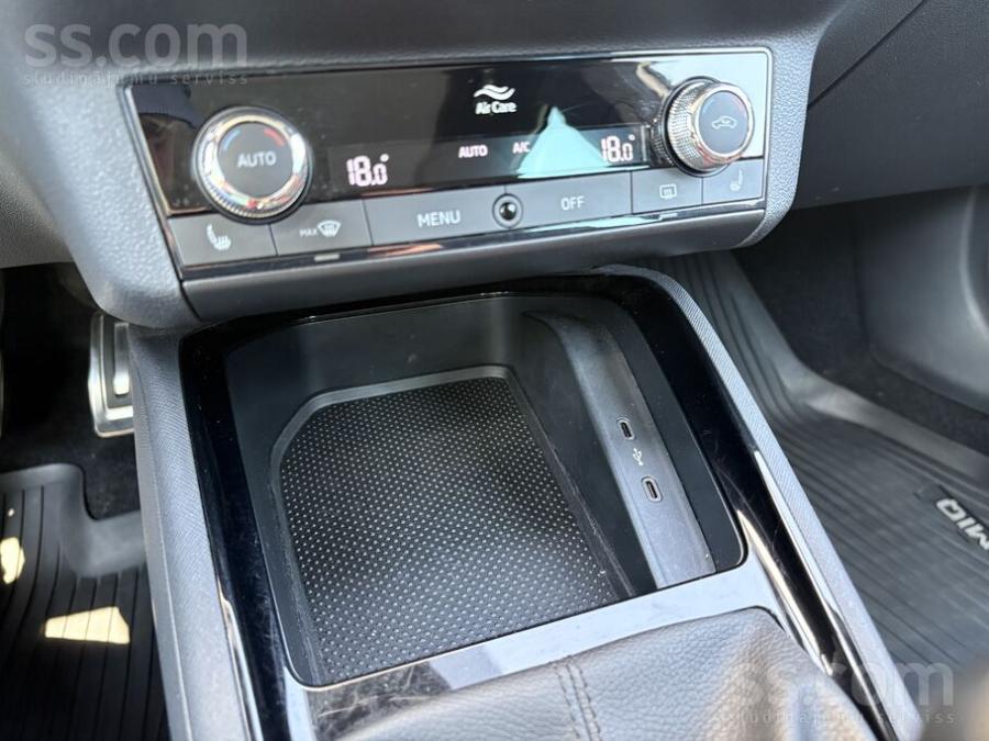 Balts Skoda KAMIQ 2023 Rīga, ar dzinēja tilpumu 1.50 L un nobraukumu 76 tūkst. km par 22500 €, foto 21 vietnē AUTOMOTO.COM.LV