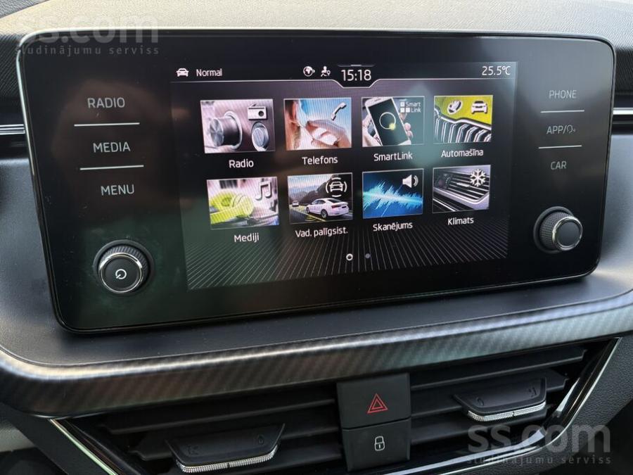 Balts Skoda KAMIQ 2023 Rīga, ar dzinēja tilpumu 1.50 L un nobraukumu 76 tūkst. km par 22500 €, foto 25 vietnē AUTOMOTO.COM.LV