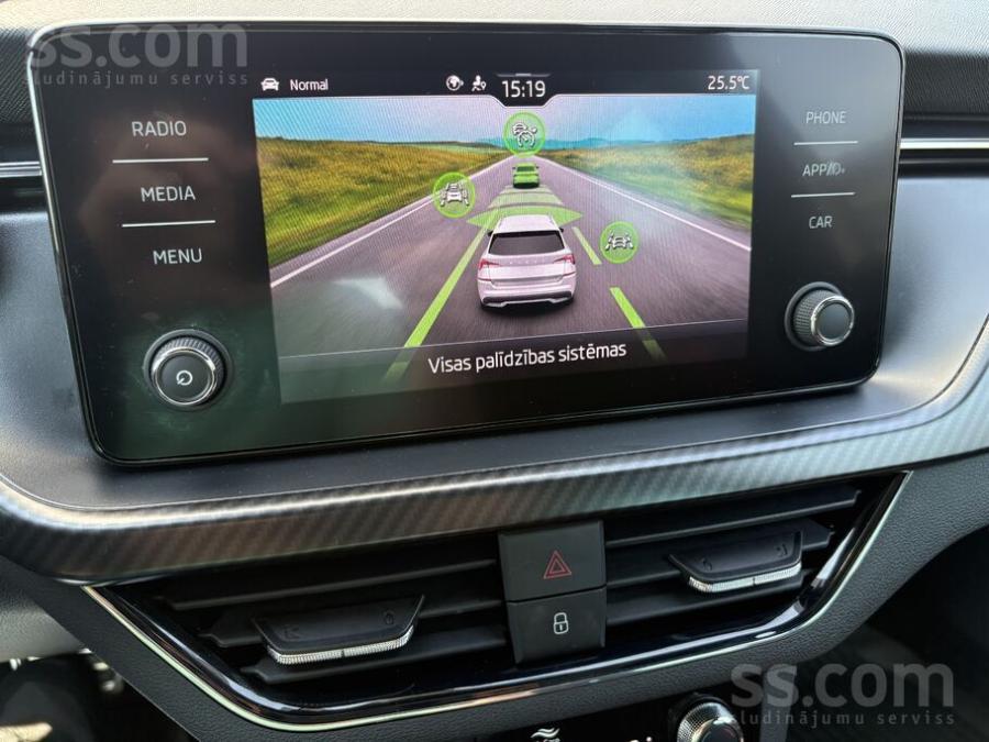 Balts Skoda KAMIQ 2023 Rīga, ar dzinēja tilpumu 1.50 L un nobraukumu 76 tūkst. km par 22500 €, foto 29 vietnē AUTOMOTO.COM.LV