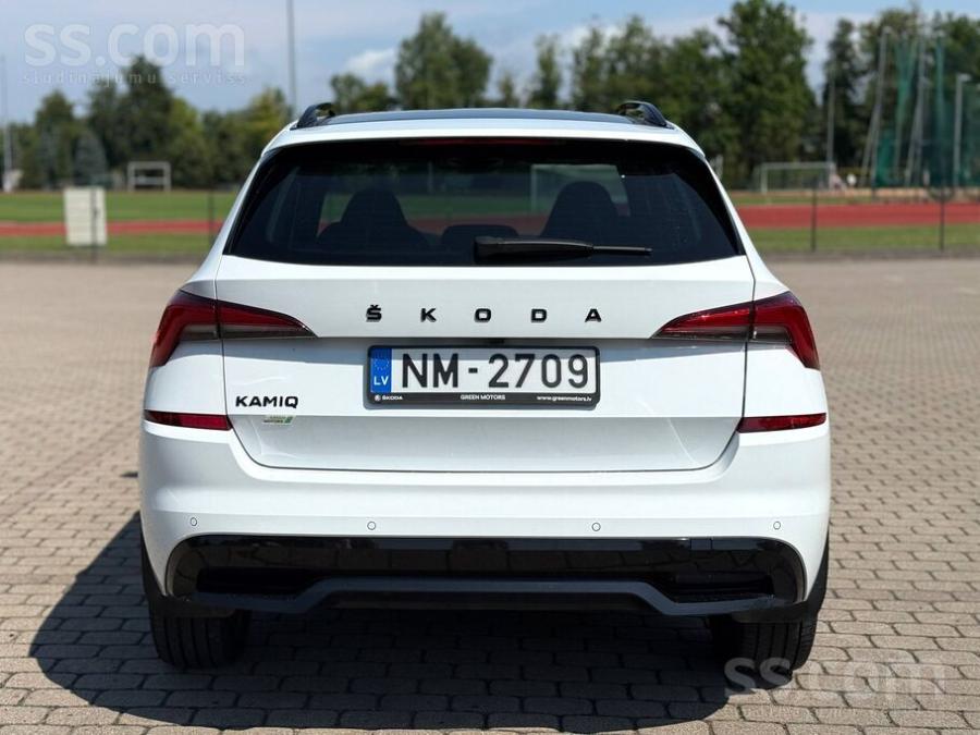 Белый Шкода KAMIQ 2023 в Елгава, объемом двигателя 1.50 л и пробегом 80 тыс. км за 19900 €, фото 6 на AUTOMOTO.COM.LV