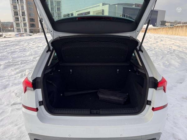 White Skoda KAMIQ 2024 in Vilnius, with an engine capacity of 1.00 L and mileage of 55 thousand km for 18600 €, photo 11 on AUTOMOTO.COM.LV