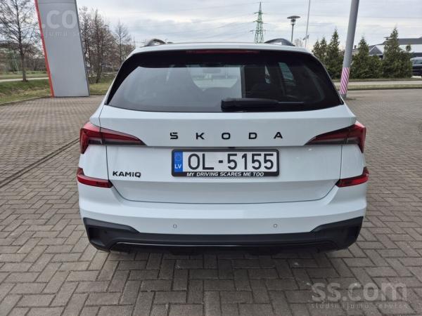 Balts Skoda KAMIQ 2024 Liepāja, ar dzinēja tilpumu 1.00 L un nobraukumu 18 tūkst. km par 21450 €, foto 6 vietnē AUTOMOTO.COM.LV