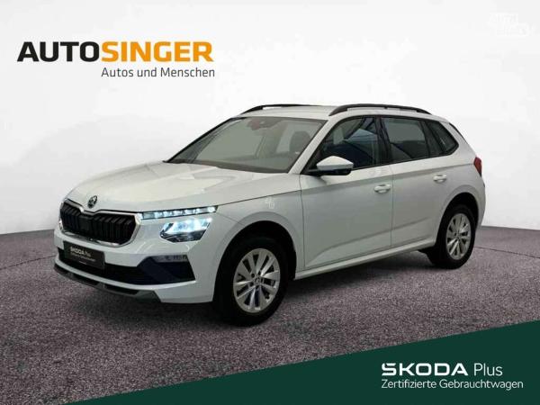 White Skoda KAMIQ 2025 in Kaunas, with an engine capacity of 1.50 L and mileage of 12 thousand km for 28508 €, photo 1 on AUTOMOTO.COM.LV