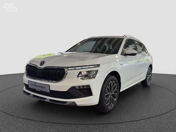 Balts Skoda KAMIQ 2025 Kauņa, ar dzinēja tilpumu 1.00 L un nobraukumu 16 tūkst. km par 32072 €, foto 1 vietnē AUTOMOTO.COM.LV