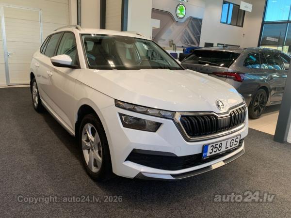 White Skoda KAMIQ 2020 in Rakvere, with an engine capacity of 1.00 L and mileage of 80 thousand km for 15900 €, photo 2 on AUTOMOTO.COM.LV