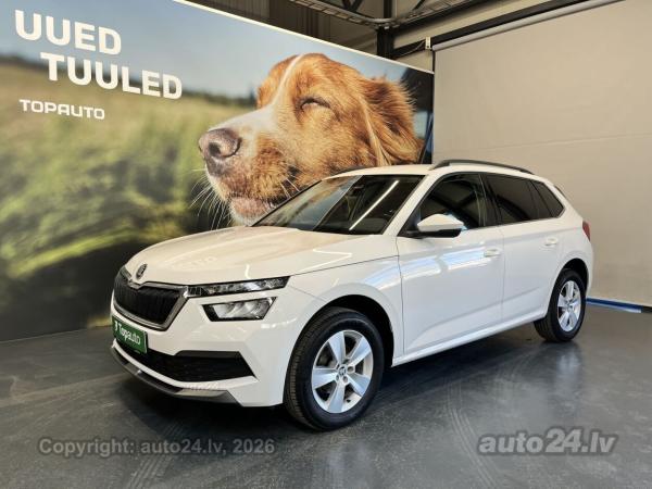 White Skoda KAMIQ 2021 in Tallinn, with an engine capacity of 1.00 L and mileage of 55 thousand km for 12900 €, photo 1 on AUTOMOTO.COM.LV