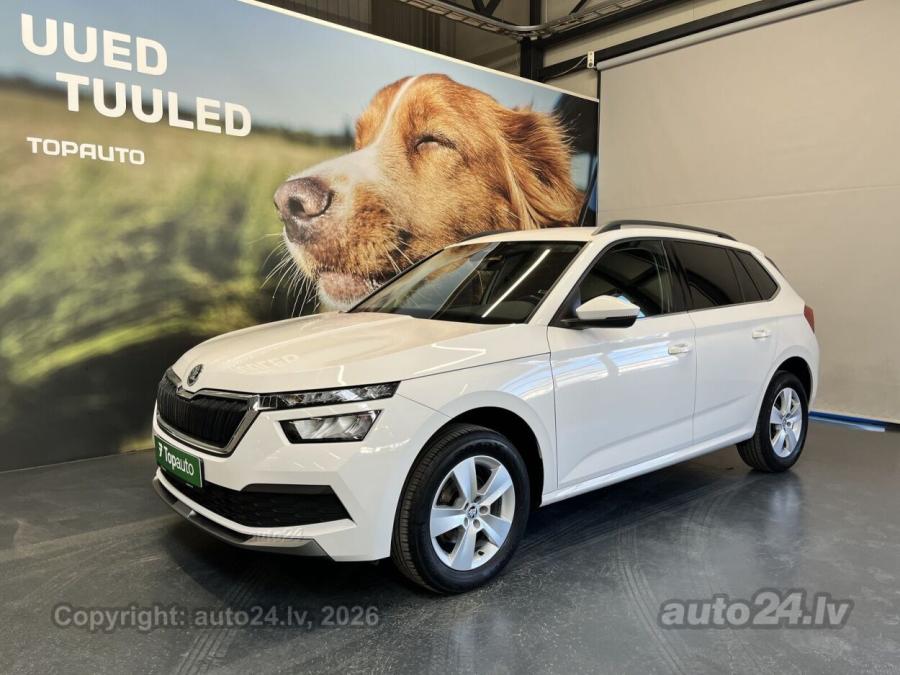 Balts Skoda KAMIQ 2021 Tallina, ar dzinēja tilpumu 1.00 L un nobraukumu 55 tūkst. km par 12900 €, foto 1 vietnē AUTOMOTO.COM.LV