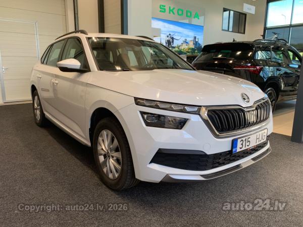 White Skoda KAMIQ 2022 in Rakvere, with an engine capacity of 1.00 L and mileage of 57 thousand km for 16600 €, photo 2 on AUTOMOTO.COM.LV