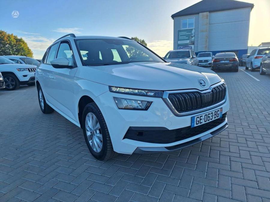 Balts Skoda KAMIQ 2022 Tauragė, ar dzinēja tilpumu 1.00 L un nobraukumu 174 tūkst. km par 9500 €, foto 1 vietnē AUTOMOTO.COM.LV