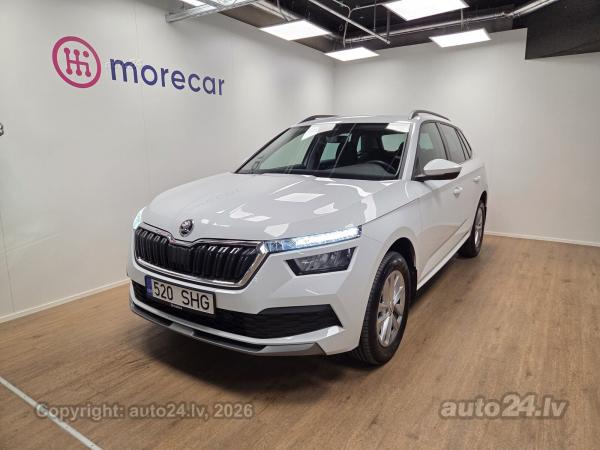 White Skoda KAMIQ 2023 in Tallinn, with an engine capacity of 1.00 L and mileage of 85 thousand km for 16900 €, photo 3 on AUTOMOTO.COM.LV