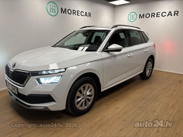 Balts Skoda KAMIQ 2023 Tallina, ar dzinēja tilpumu 1.00 L un nobraukumu 38 tūkst. km par 17900 €, foto 1 vietnē AUTOMOTO.COM.LV