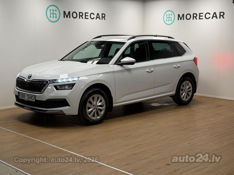 Balts Skoda KAMIQ 2023 Tallina, ar dzinēja tilpumu 1.00 L un nobraukumu 65 tūkst. km par 17590 €, foto 1 vietnē AUTOMOTO.COM.LV