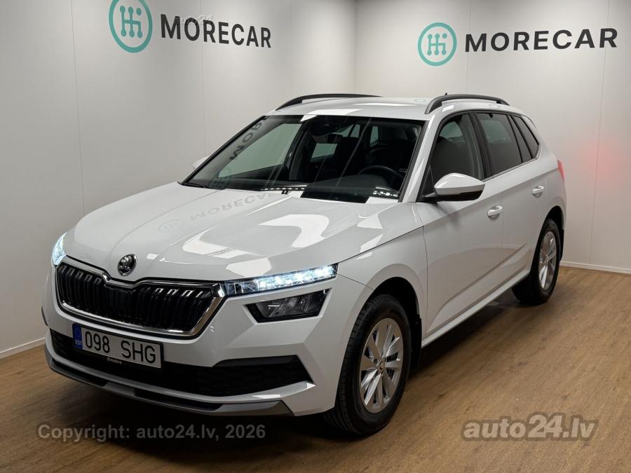 Balts Skoda KAMIQ 2023 Tallina, ar dzinēja tilpumu 1.00 L un nobraukumu 65 tūkst. km par 17590 €, foto 4 vietnē AUTOMOTO.COM.LV
